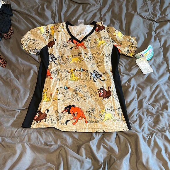 Cherokee | Tops | Lion King Scrub Top | Poshmark